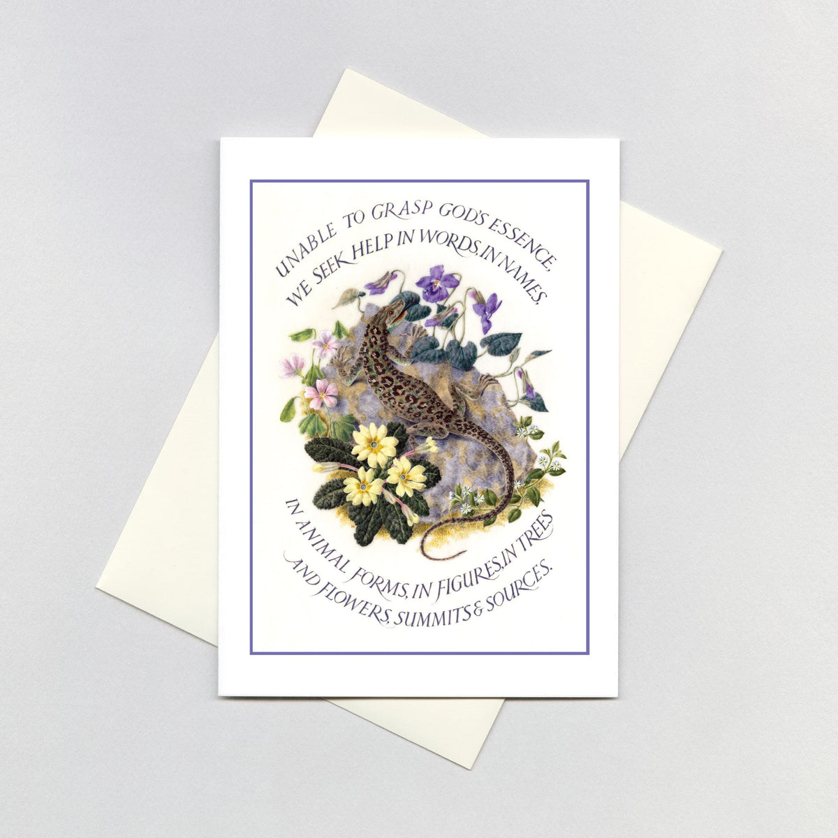 Marie Angel Lizard - Encouragement Greeting Card – Laughing Elephant ...